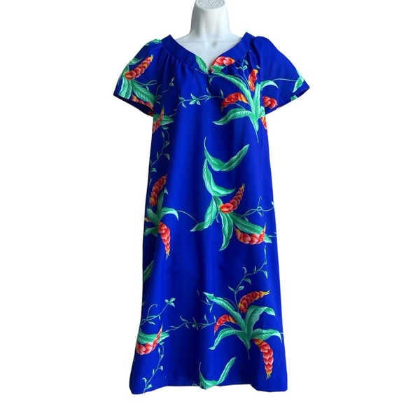 Hilo Hattie | Dresses | Vintage Hilo Hattie Floral Hawaiian Dress Knee ...
